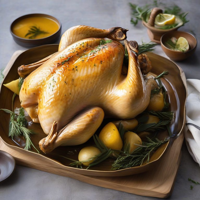 Poaching A Chicken Whole
