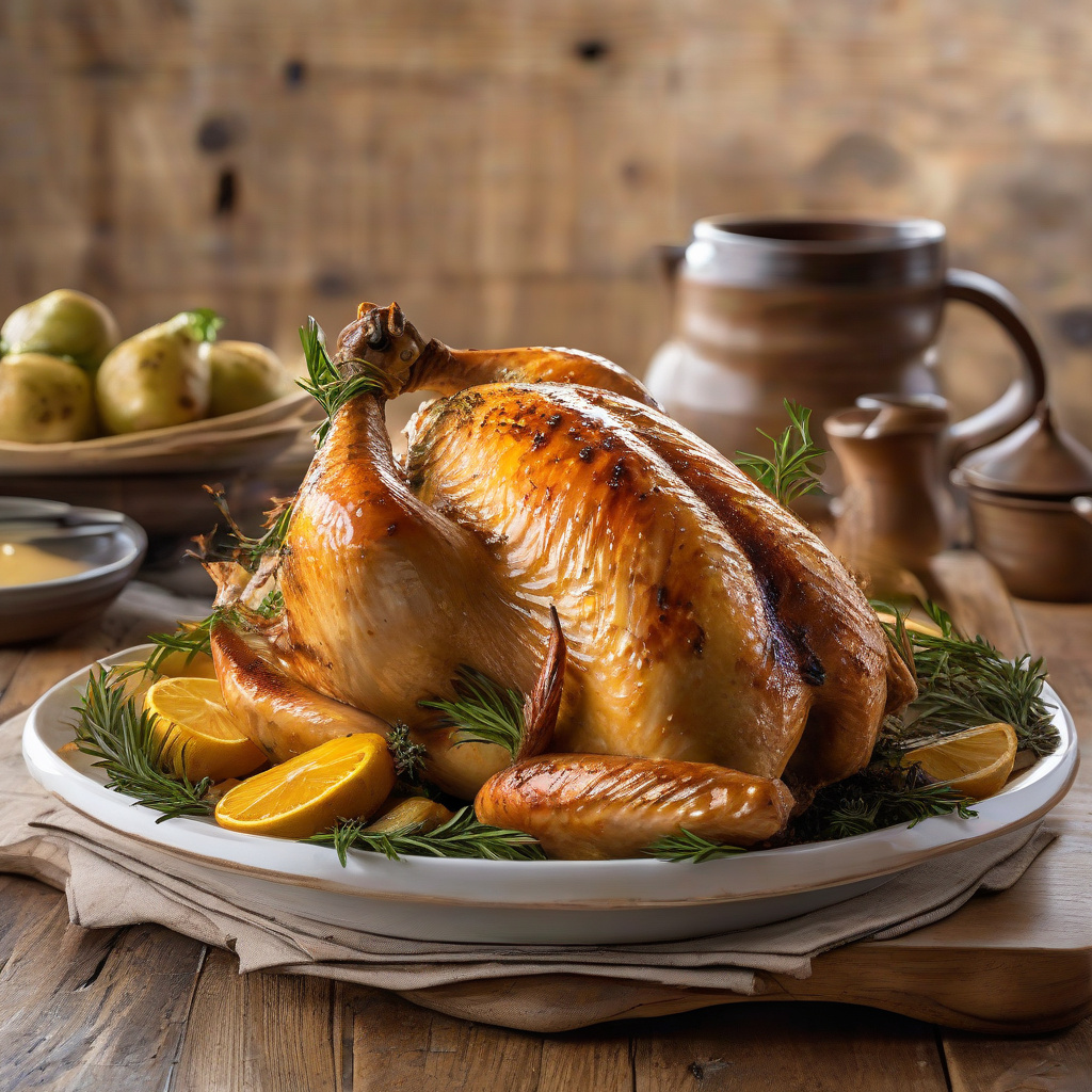 Roast Chicken Convection Oven