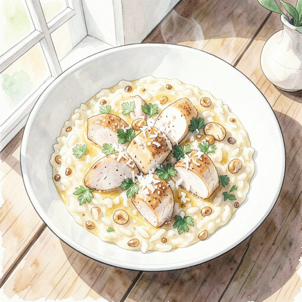 Knorr Garlic Parmesan Chicken Risotto Recipe: Creamy One-Pot Wonder ...